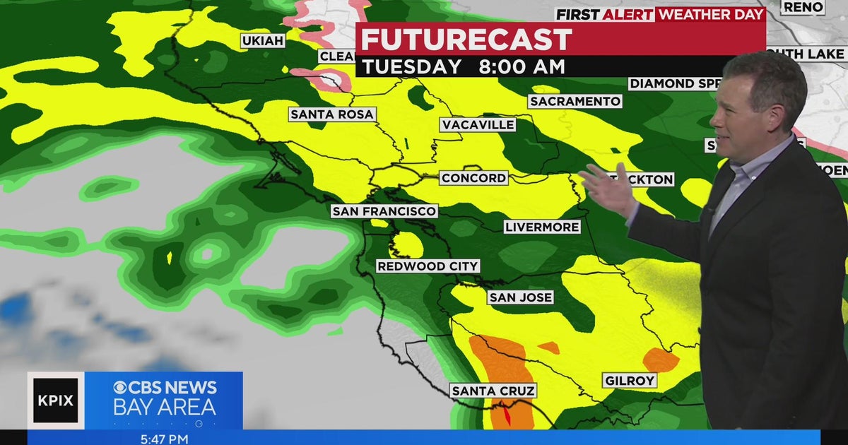 Monday Night First Alert Weather Forecast With Paul Heggen Cbs San