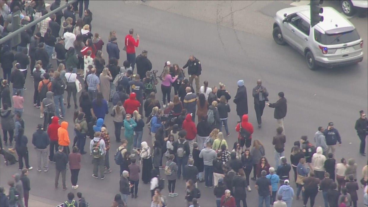 East High School releases students following shooting of two faculty members - CBS Colorado