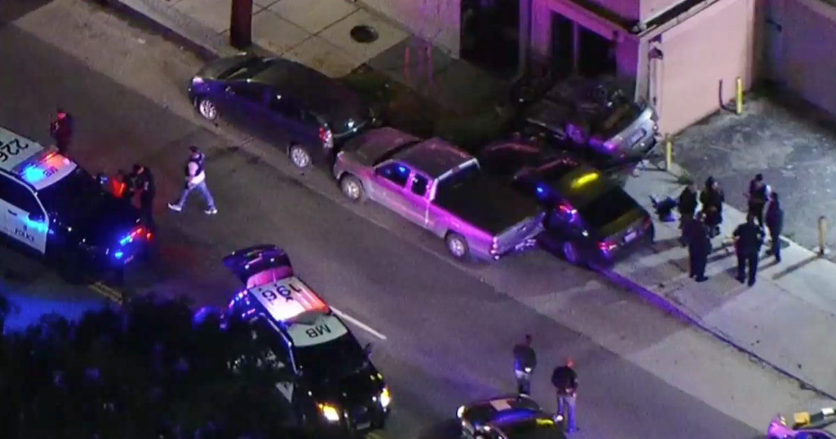 5 injured after pursuit suspect crashes near Expo Park - CBS Los Angeles