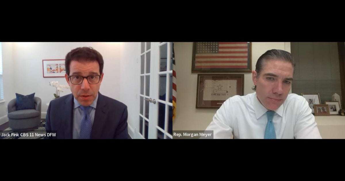 TX Rep. Morgan Meyer discusses property tax relief proposals - CBS Texas