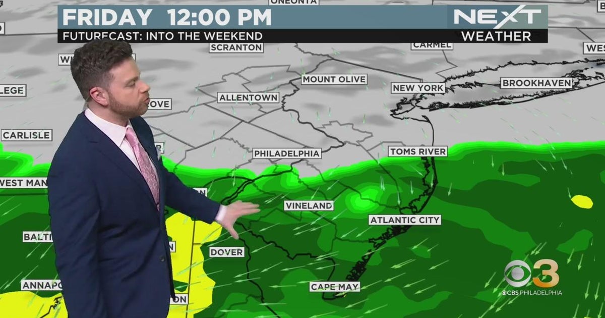 NEXT Weather: Who gets rain? - CBS Philadelphia