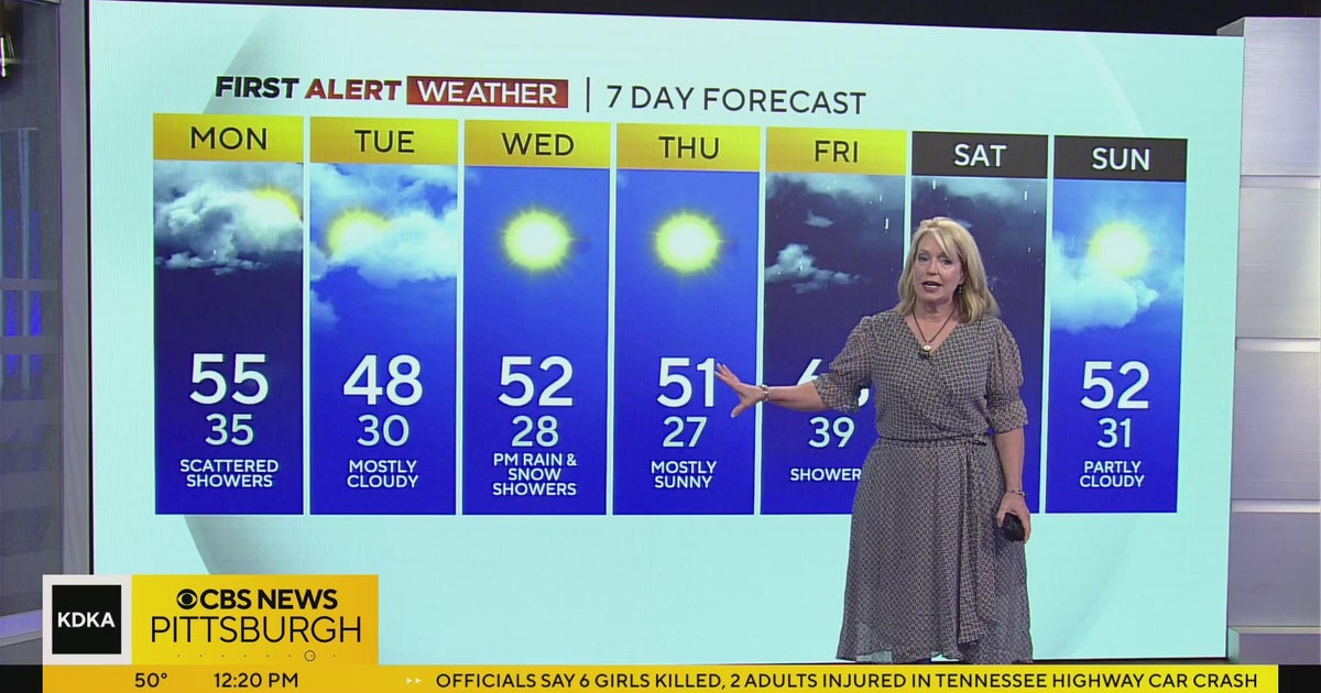KDKA-TV Afternoon Forecast (3-27) - CBS Pittsburgh