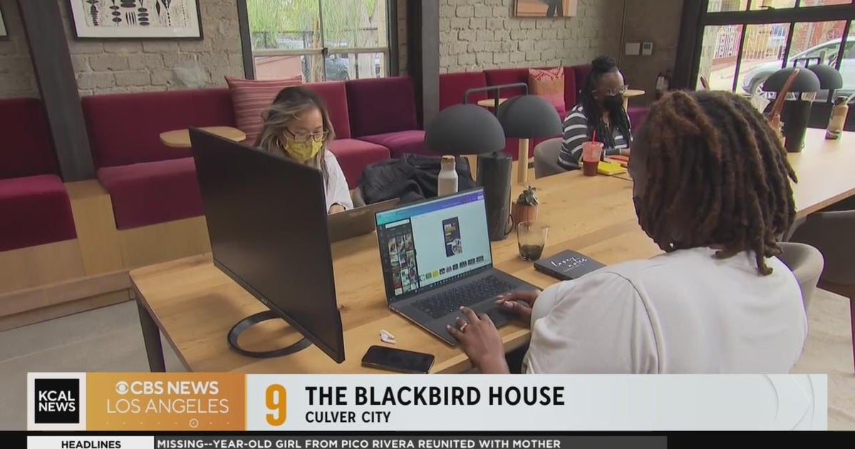 The Blackbird House, a Black-woman-owned coworking space - CBS Los Angeles