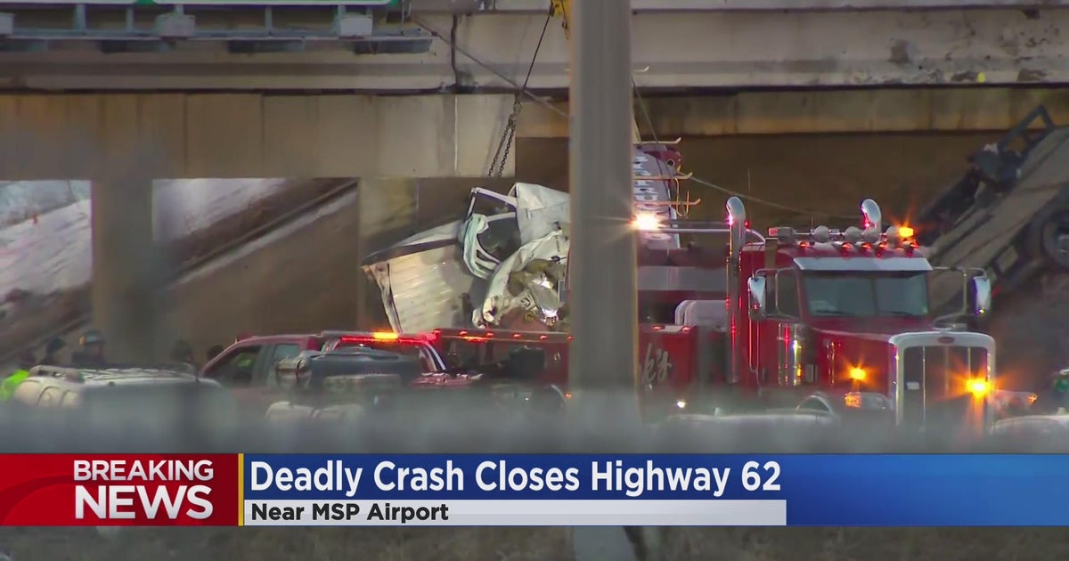 NEXT Drive: No timetable for reopening Hwy 62 after fatal crash - CBS Minnesota