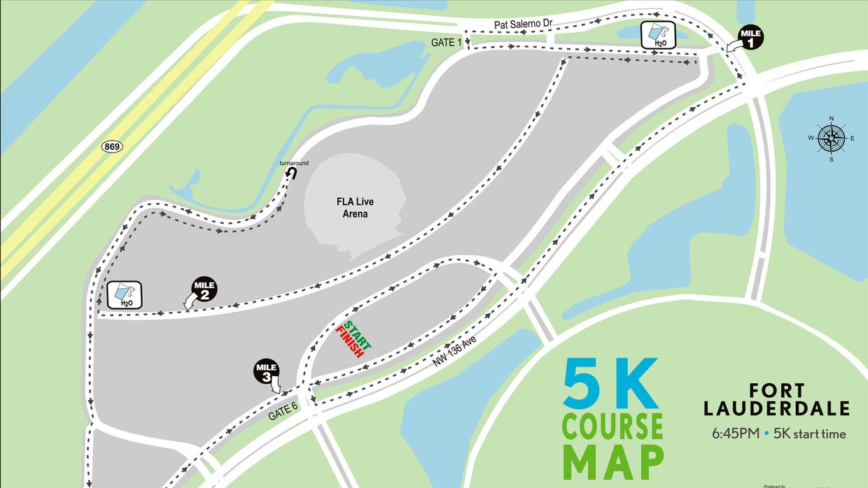 Annual Lexus Corporate Run moves to Sunrise - CBS Miami