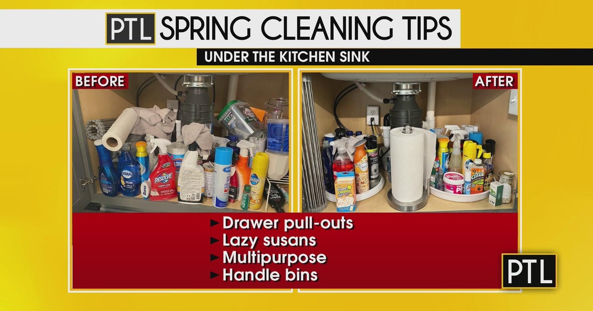 Spring Cleaning Week: Organizing those spots people never see - CBS ...