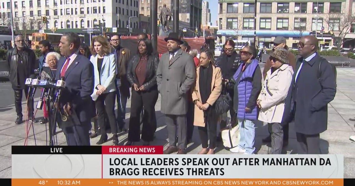 Community leaders condemn threats against Manhattan district attorney ...