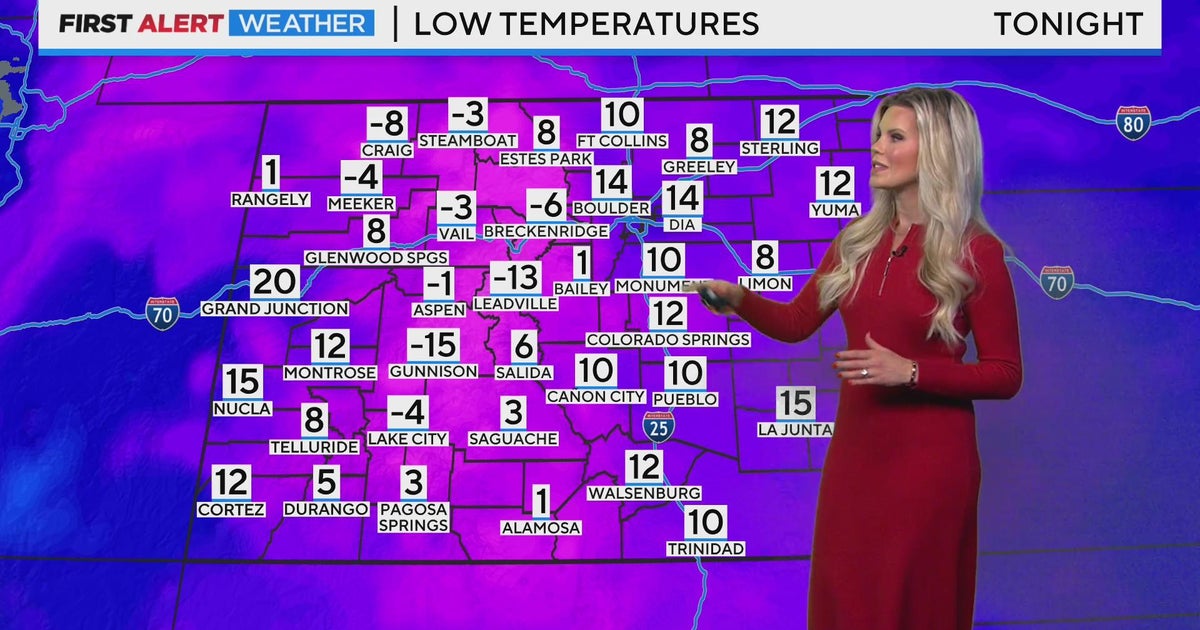 Bitter Cold Morning Before Warmer And Sunny Afternoon - CBS Colorado