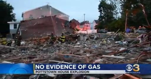 No evidence of gas in Pottstown house explosion: officials - CBS ...