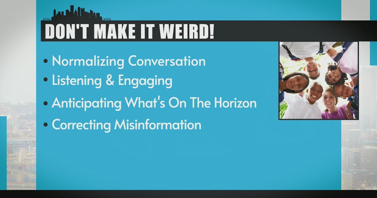 Approaching uncomfortable topics with your kids - CBS Pittsburgh
