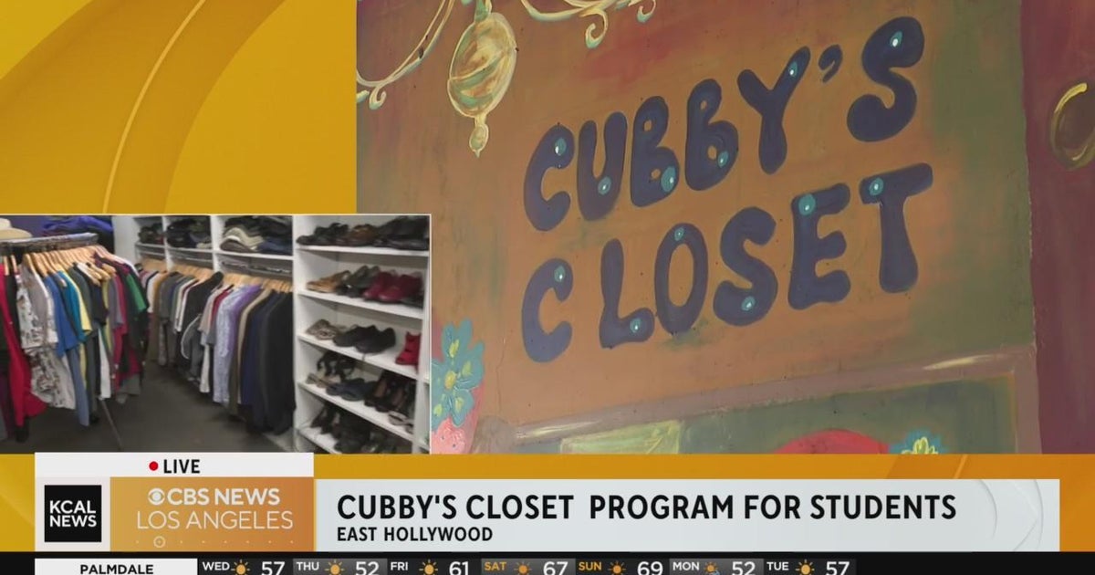 Cubby's Closet: L.A. City College's free store for students - CBS Los ...