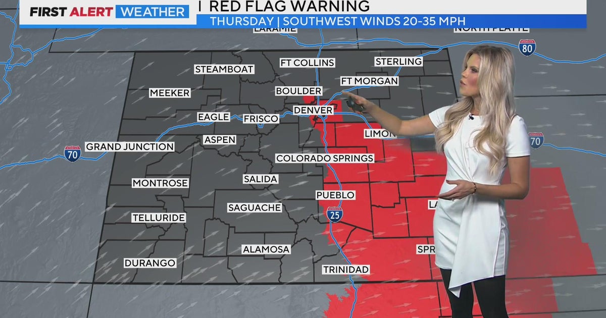 High Fire Danger Ramps Up To End The Week - CBS Colorado