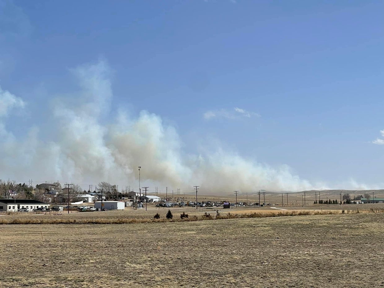 Evacuation lifted for town of Simla - CBS Colorado