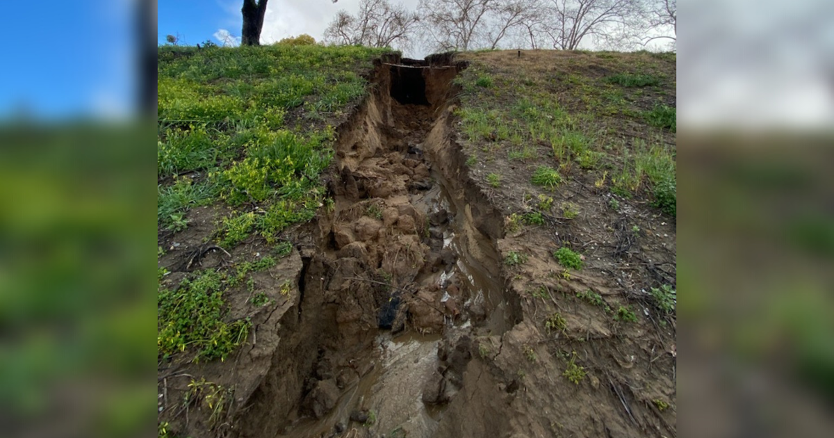Mudslide Closes Highway 99 On Ramp In Modesto Cbs Sacramento
