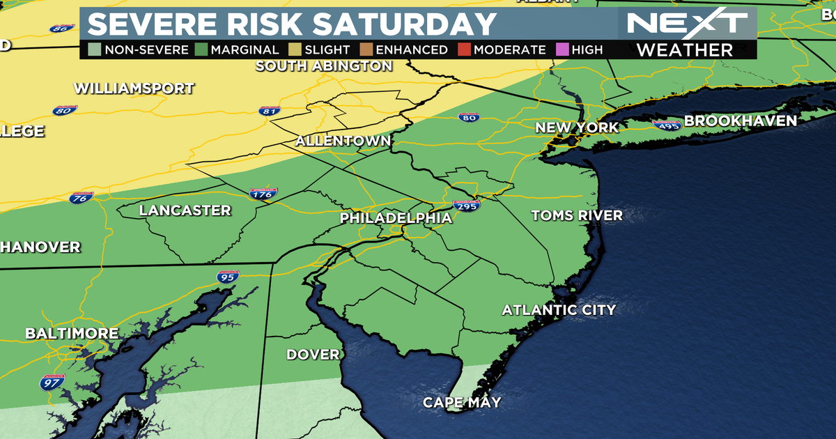 NEXT Weather: Rising temps before storms arrive - CBS Philadelphia