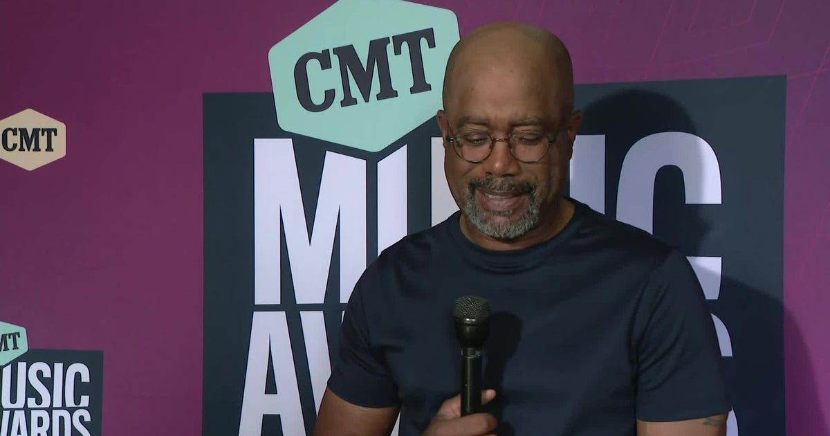 Darius Rucker on what makes the CMT Music Awards special - CBS Texas