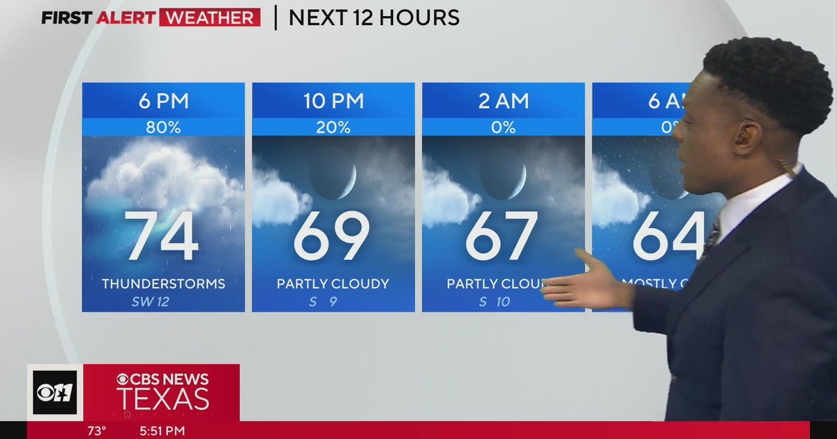 First Alert Weather: What to expect this evening as storms move east ...