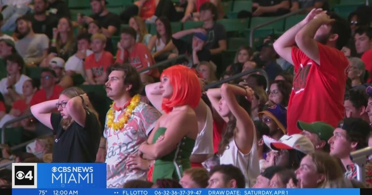Miami Hurricanes fans proud of team's NCAA run - CBS Miami