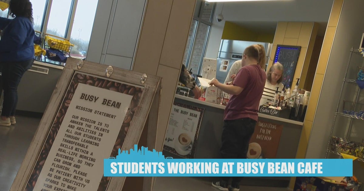 Busy Bean Café teaching students lessons you can't learn from textbooks - CBS Pittsburgh