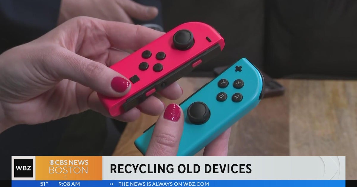 Spring cleaning tips for recycling old electronic devices - CBS Boston