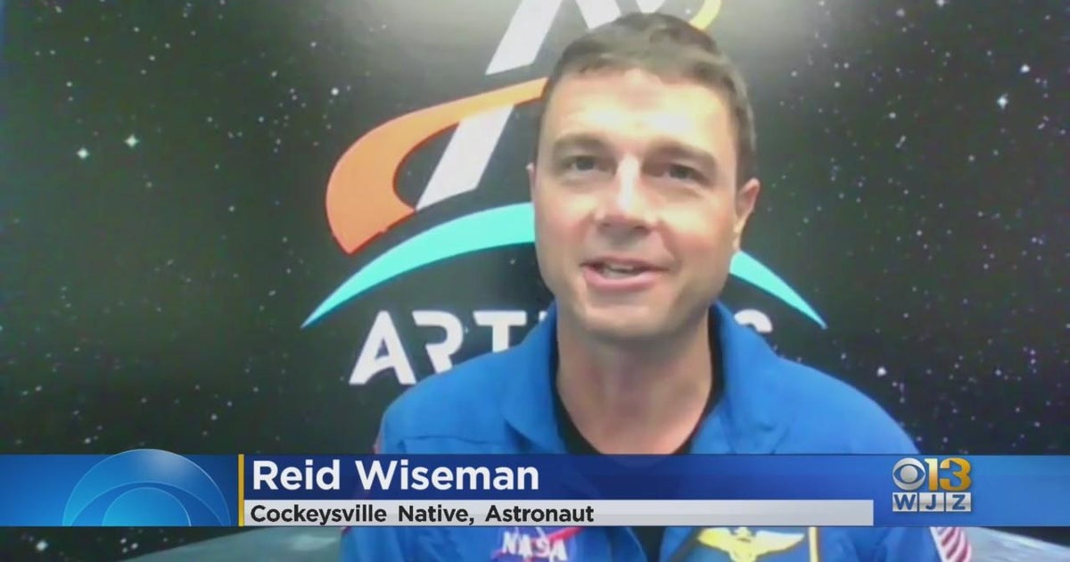 Baltimore native, astronaut Reid Wiseman is heading to the moon - CBS ...