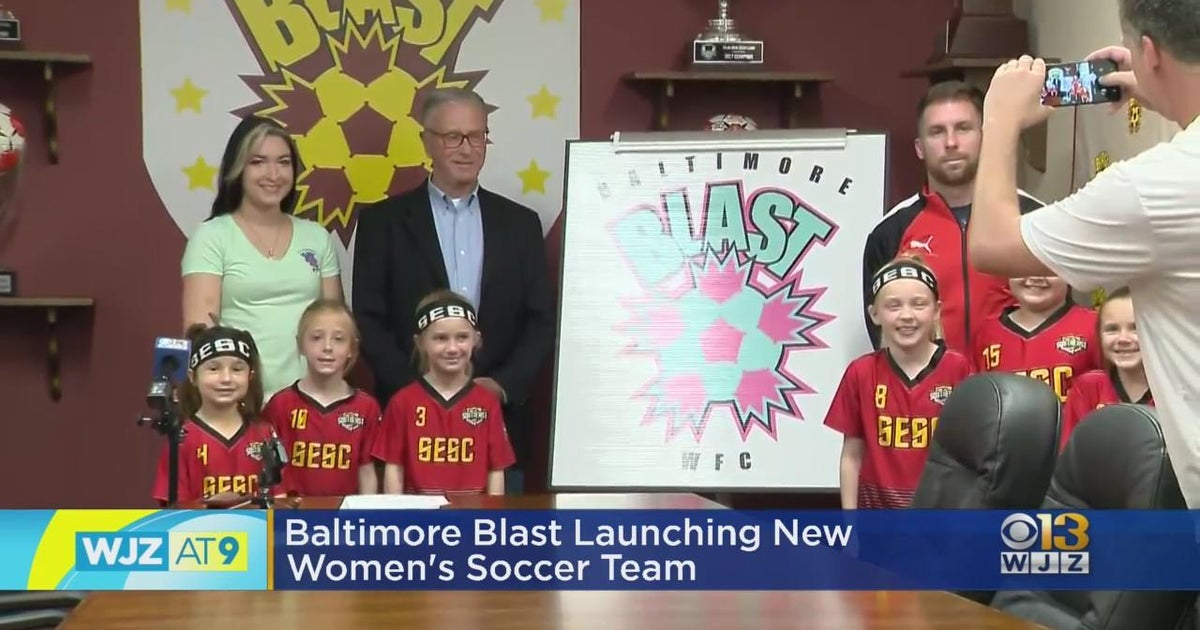 Baltimore Blast launching new women's soccer team - CBS Baltimore