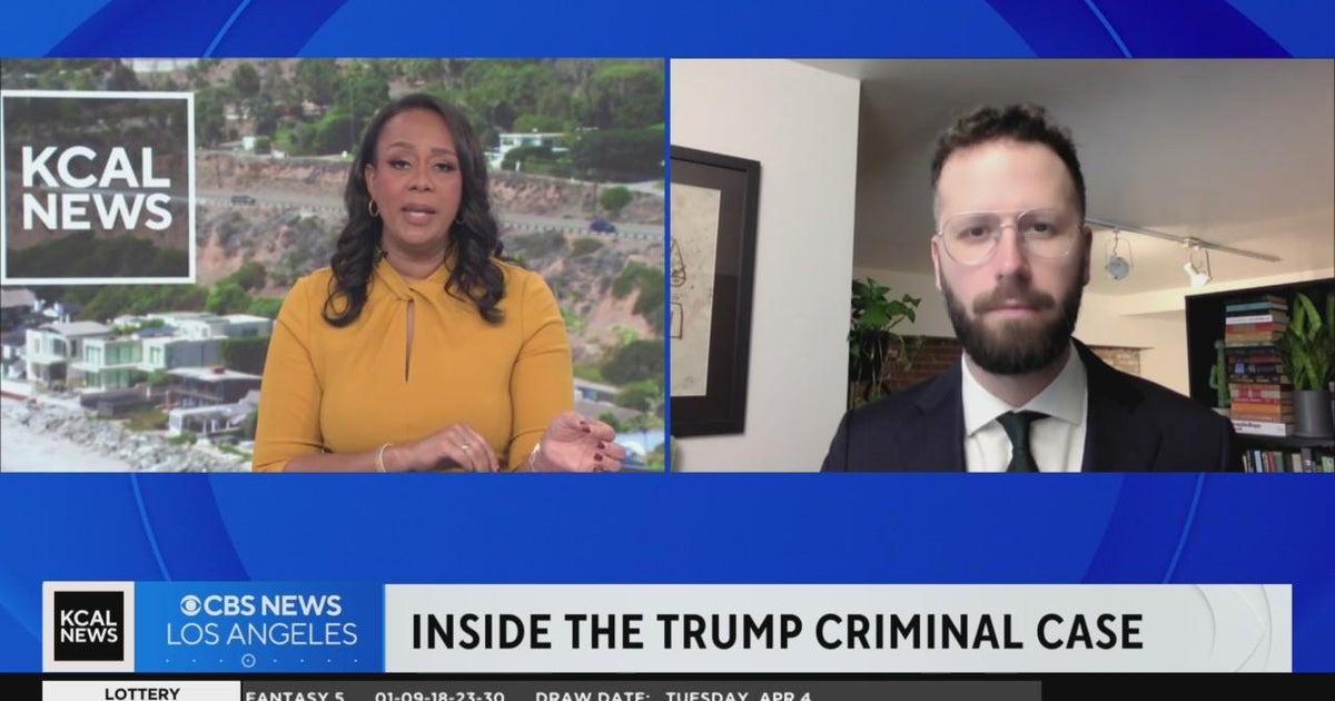 Inside the Trump criminal case with attorney Arick Fudali - CBS Los Angeles