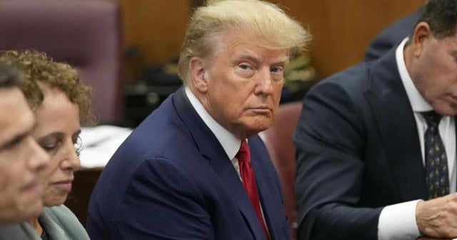 Trump gives speech in Mar-a-Lago after after pleading not guilty to 34 felony counts - CBS News