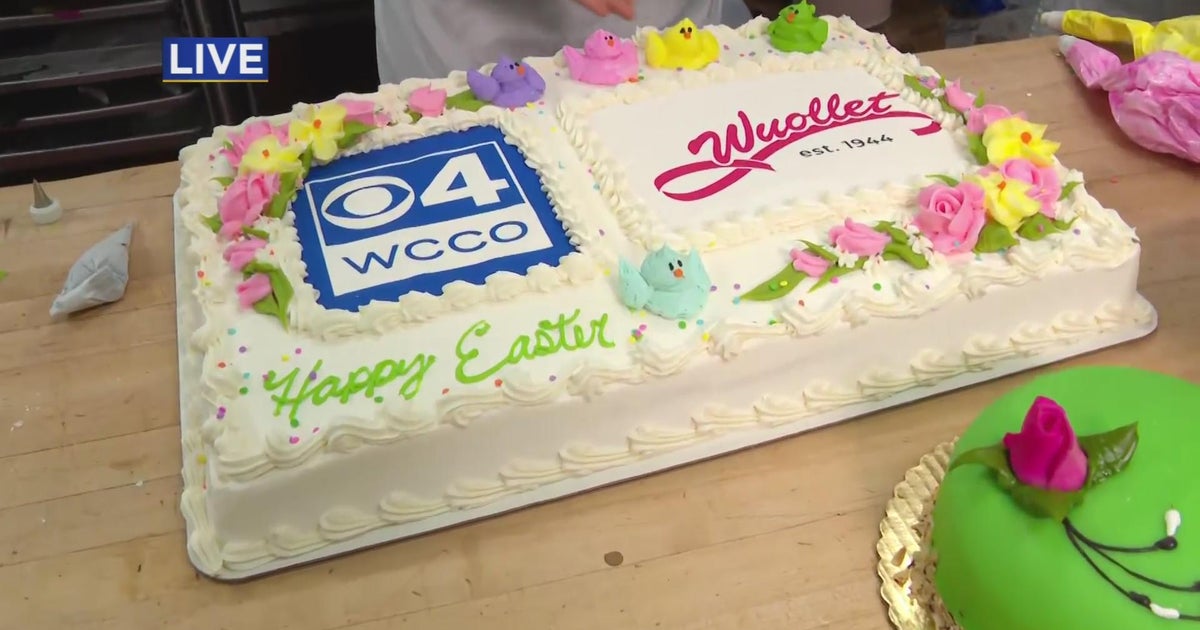 Wuollet Bakery makes special WCCO Easter cake - CBS Minnesota