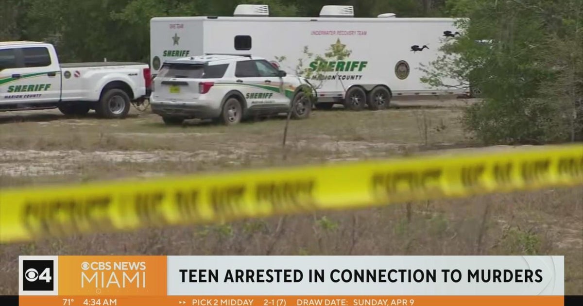 Third teen in custody for murder of three central Florida teens - CBS Miami
