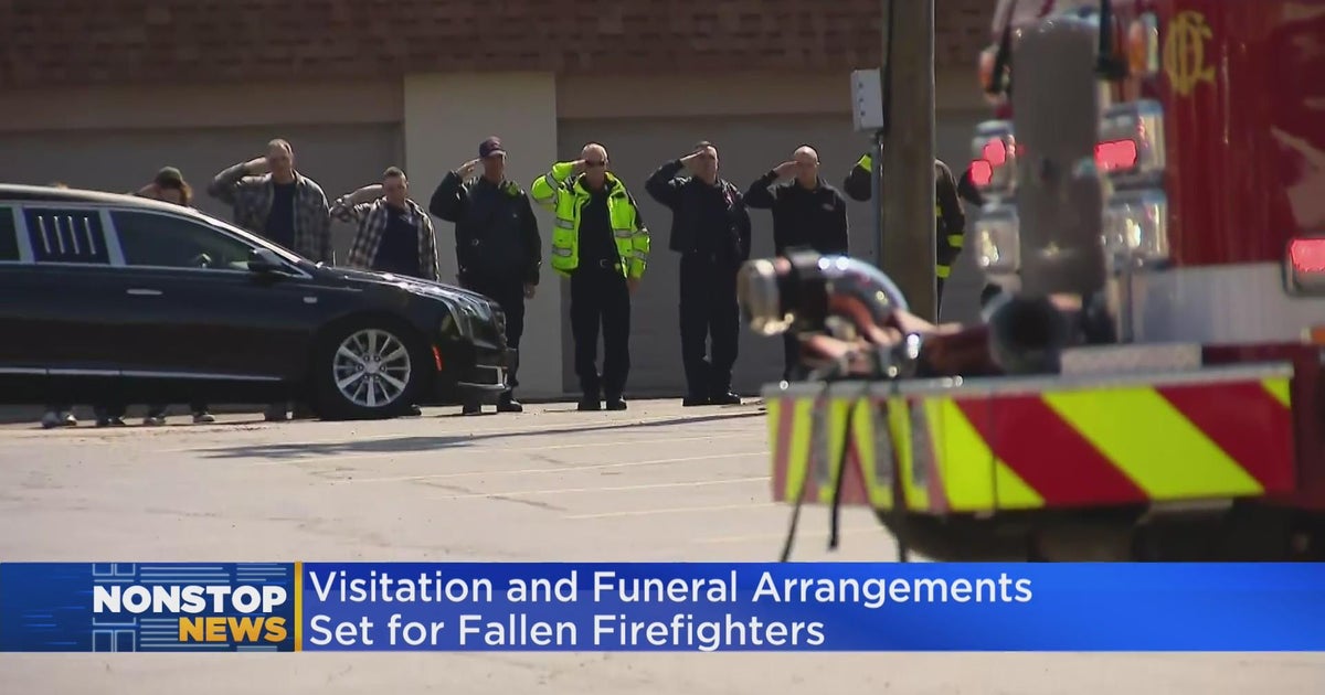 Visitation & funeral arrangements set for 2 fallen firefighters - CBS ... Visitation & funeral arrangements set for 2 fallen firefighters - CBS ...