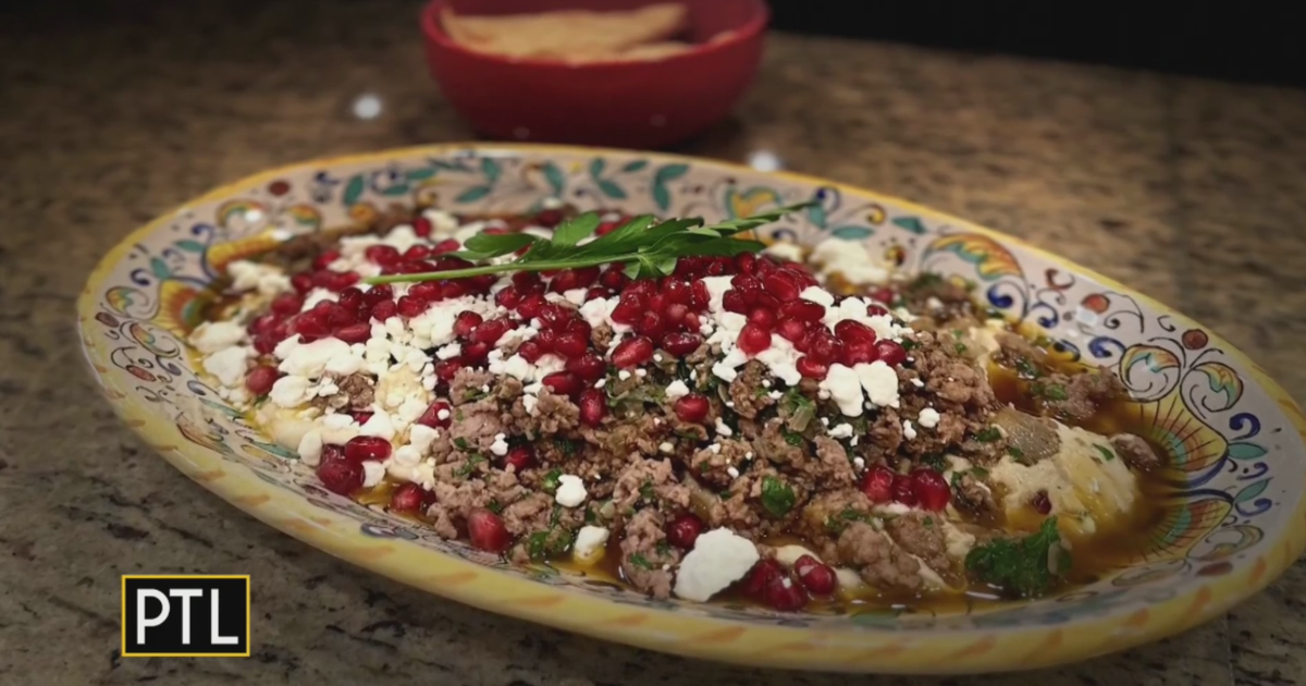 Cooking with Rania: Spiced Lamb Hummus - CBS Pittsburgh