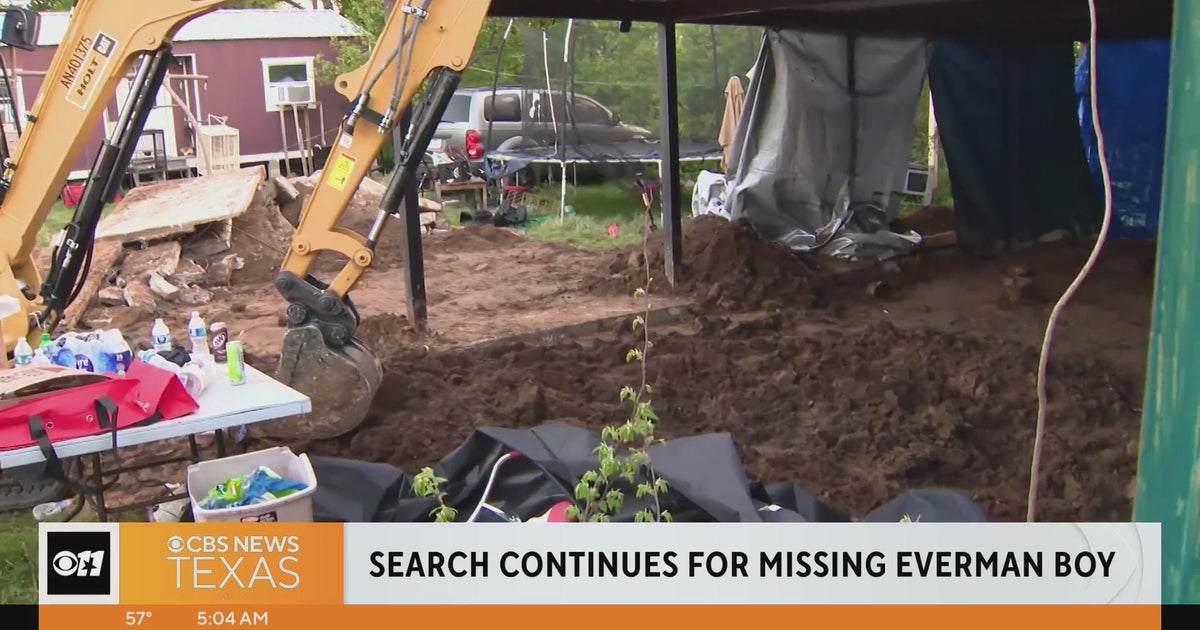 Police To Continue Searching For Missing Everman Boy S Remains Cbs Texas