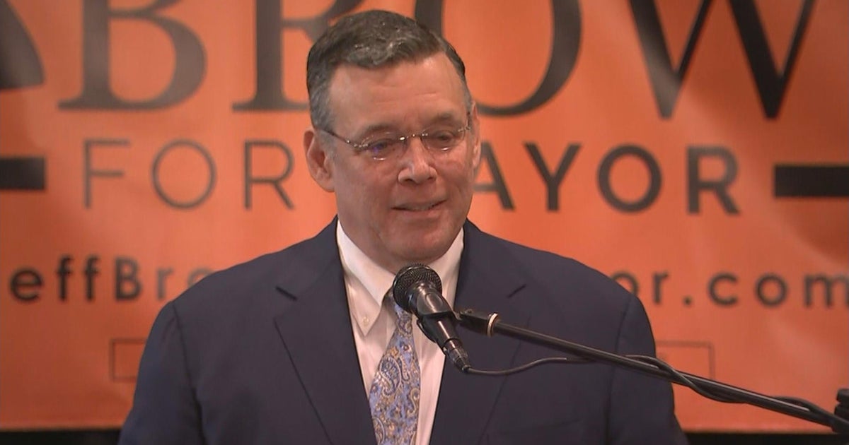 FOP endorses Jeff Brown for Philadelphia mayor - CBS Philadelphia