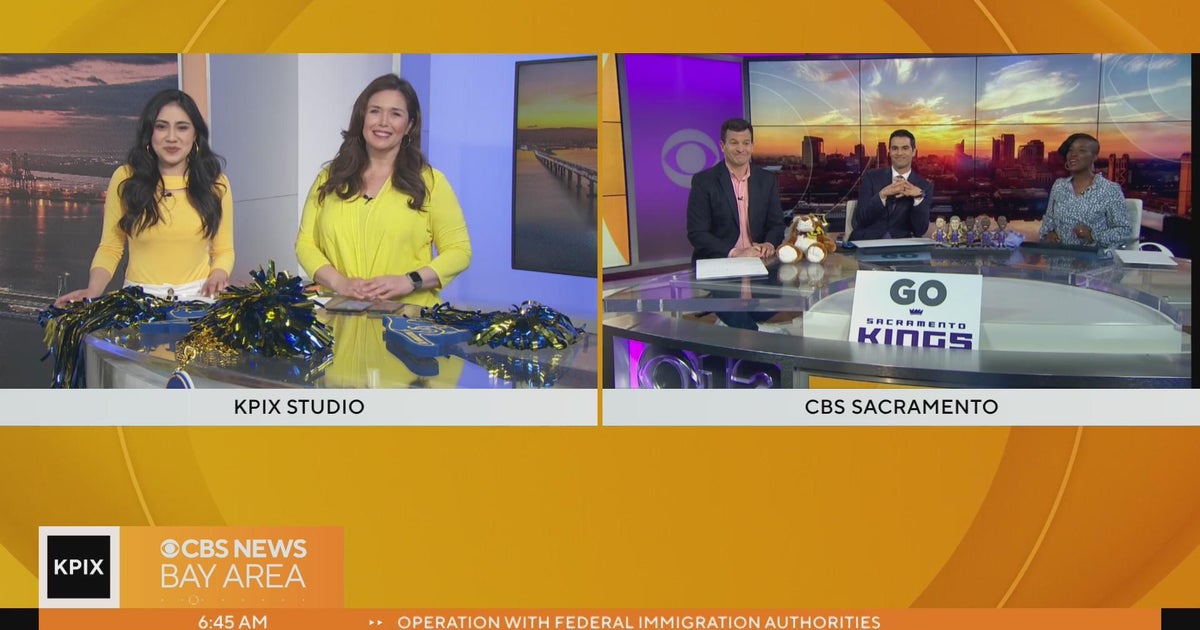 It's a bet -- KPIX and KOVR morning teams place a wager on Kings ...