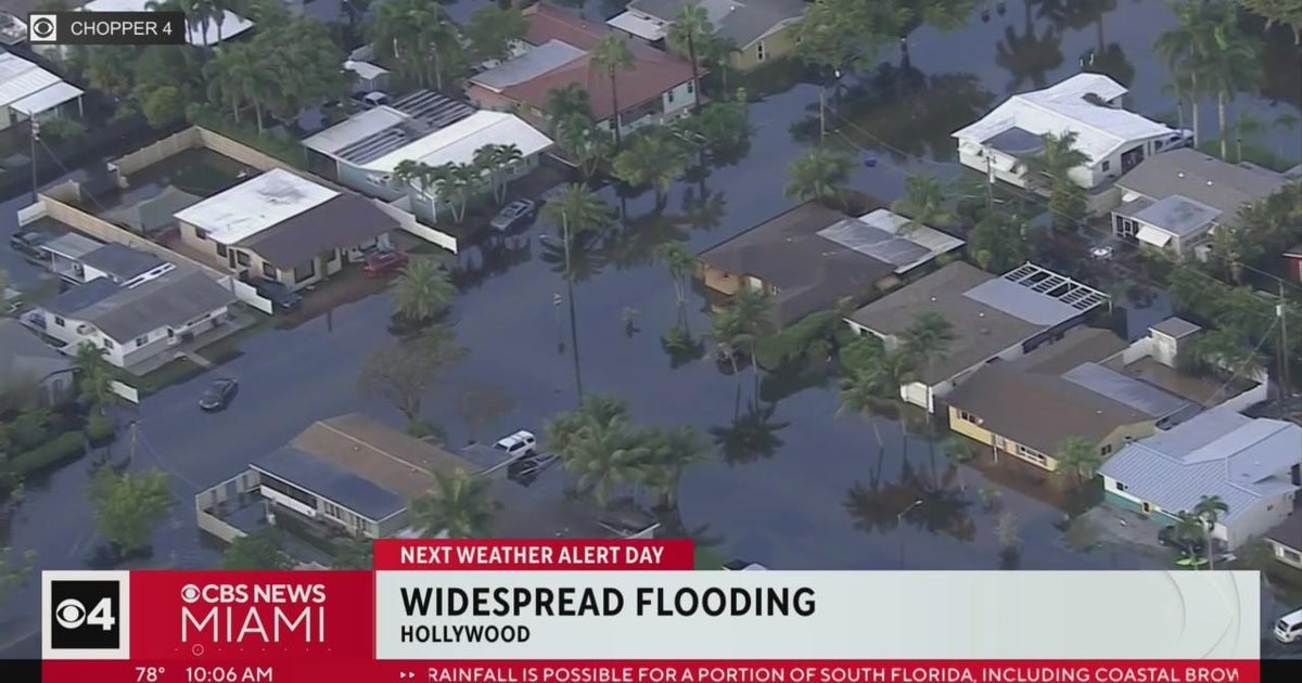 Mayor Josh Levy speaks on widespread flooding in Hollywood - CBS Miami