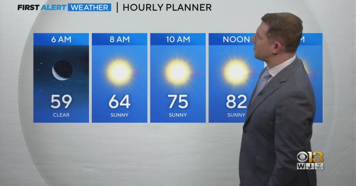 Meteorologist Steve Sosna has your Thursday morning weather - CBS Baltimore