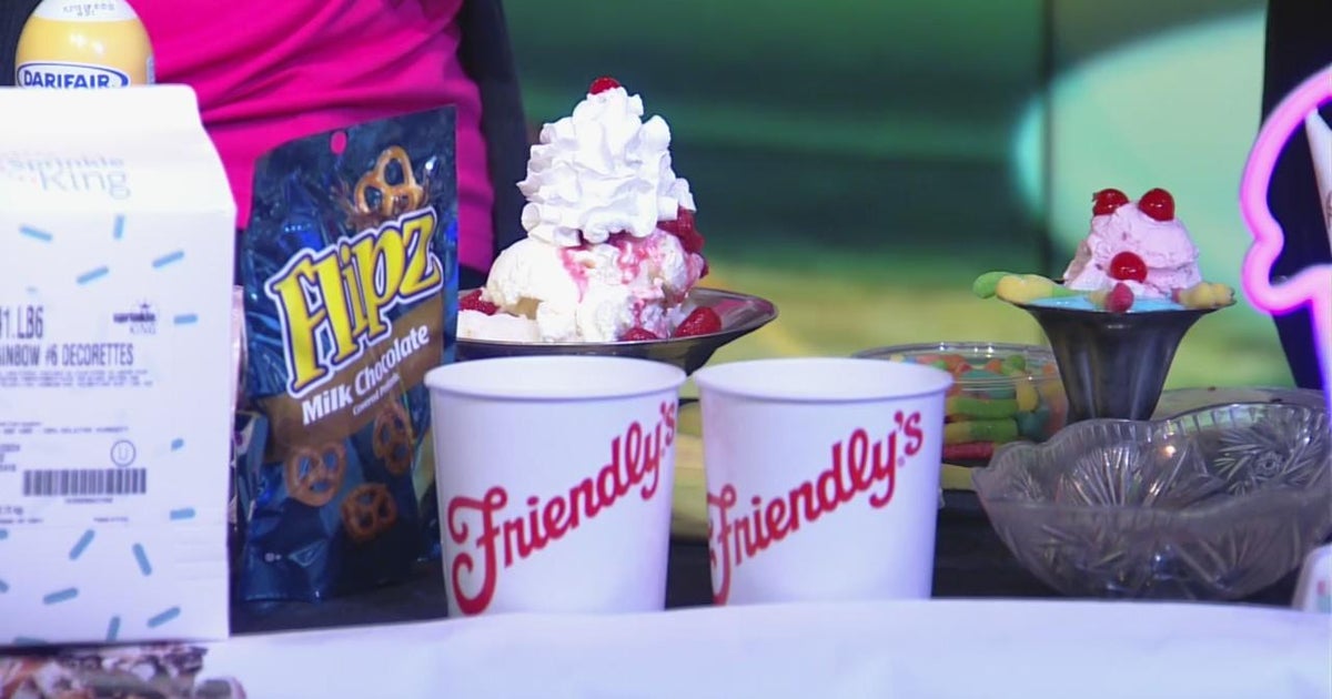 It's ice cream time! Friendly's showcases their seasonal sundaes - CBS ...