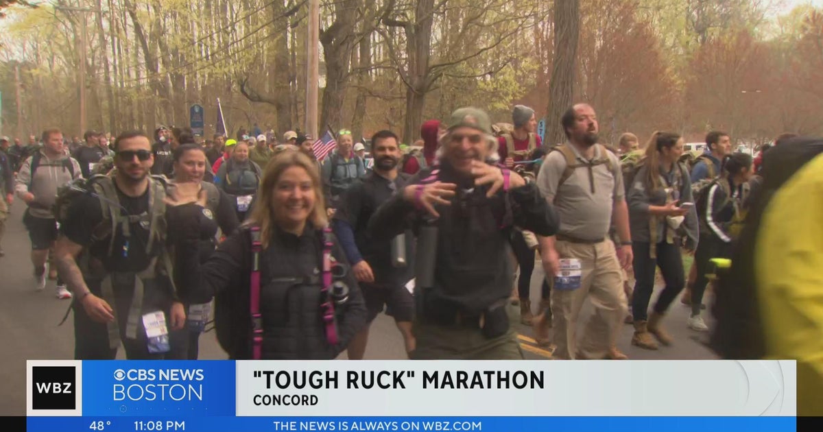 Annual 'Tough Ruck' marathon held in Concord - CBS Boston