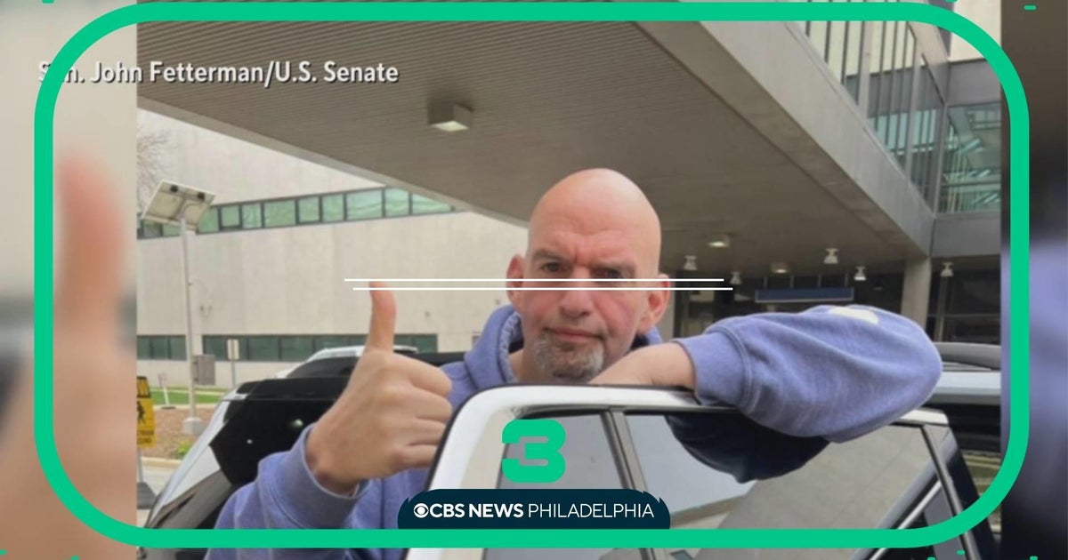 Pennsylvania Sen. John Fetterman returns to the U.S. Senate - CBS ...