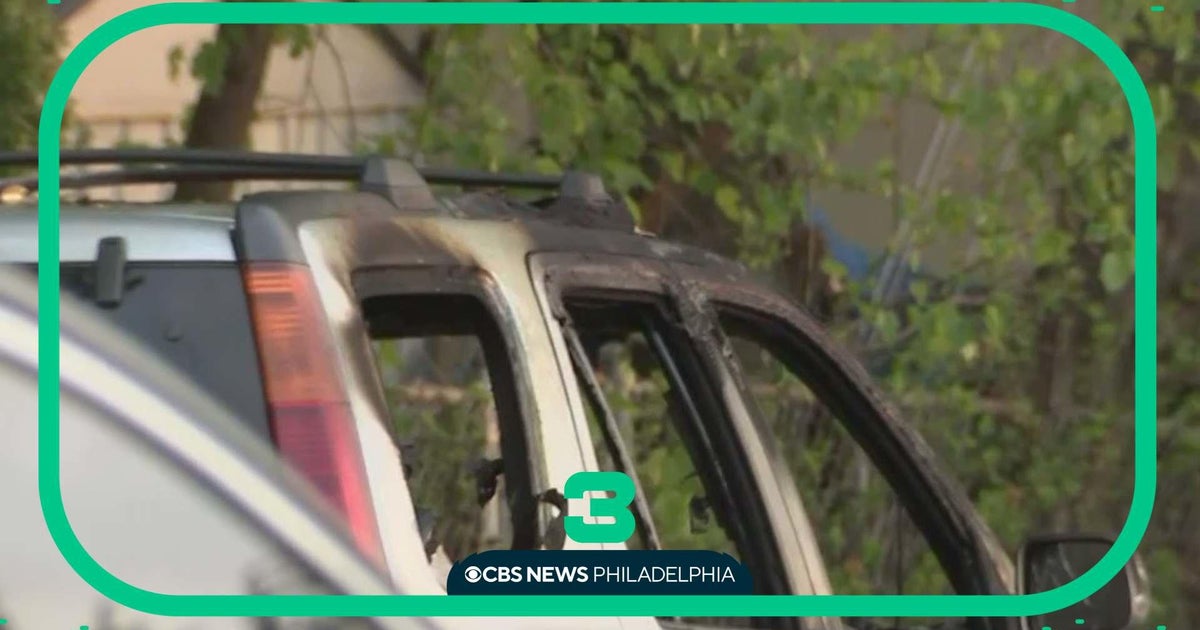Body found inside burning SUV in Oxford Circle - CBS Philadelphia