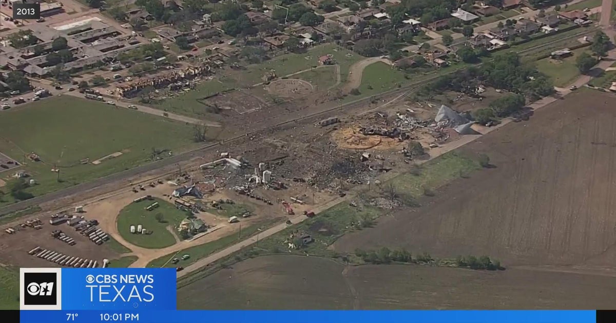 'We are at risk of another West explosion' safety experts warn - CBS Texas