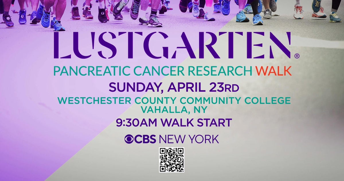 Lustgarten Pancreatic Cancer Research Walk set for Apr. 23 - CBS New York