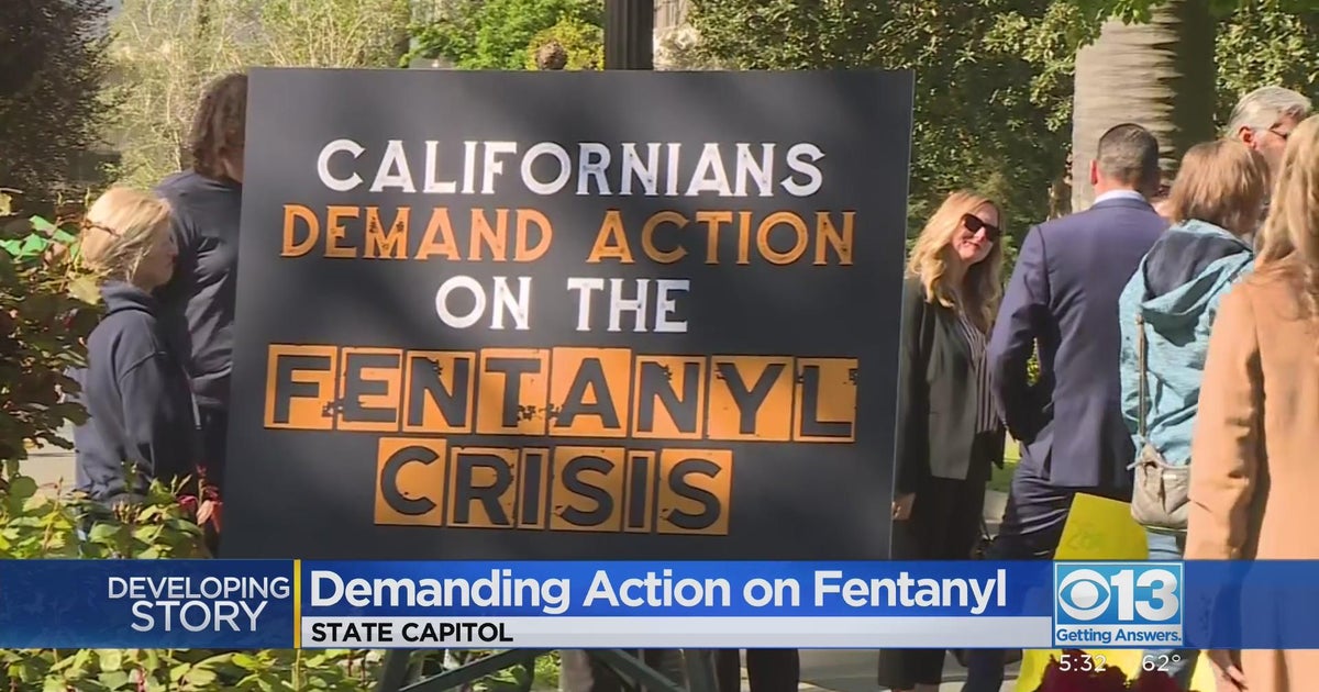 Demonstration held at Capitol demands action on California's fentanyl ...