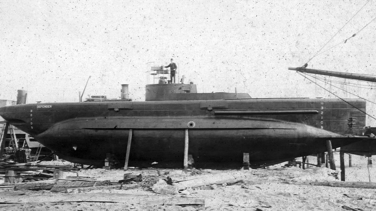 Wreckage of century-old experimental submarine found off New England ...