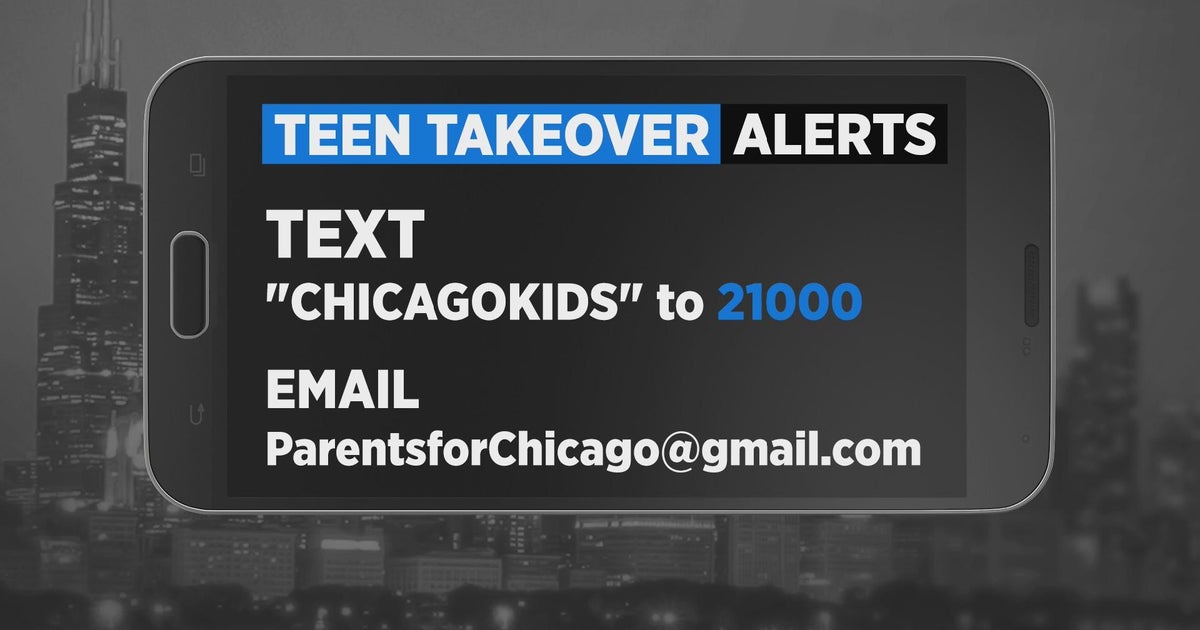 New text alert system launches for Chicago parents - CBS Chicago