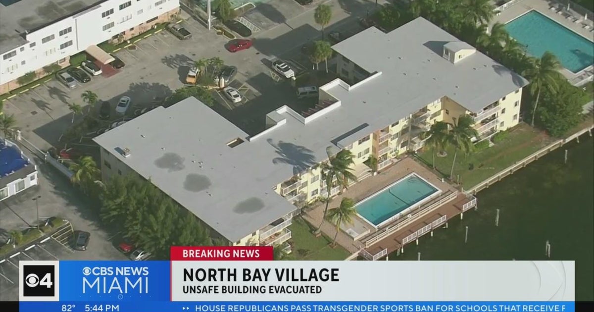 North Bay Village building evacuated - CBS Miami