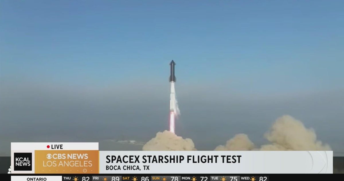 Watch: SpaceX launches Starship - CBS Los Angeles
