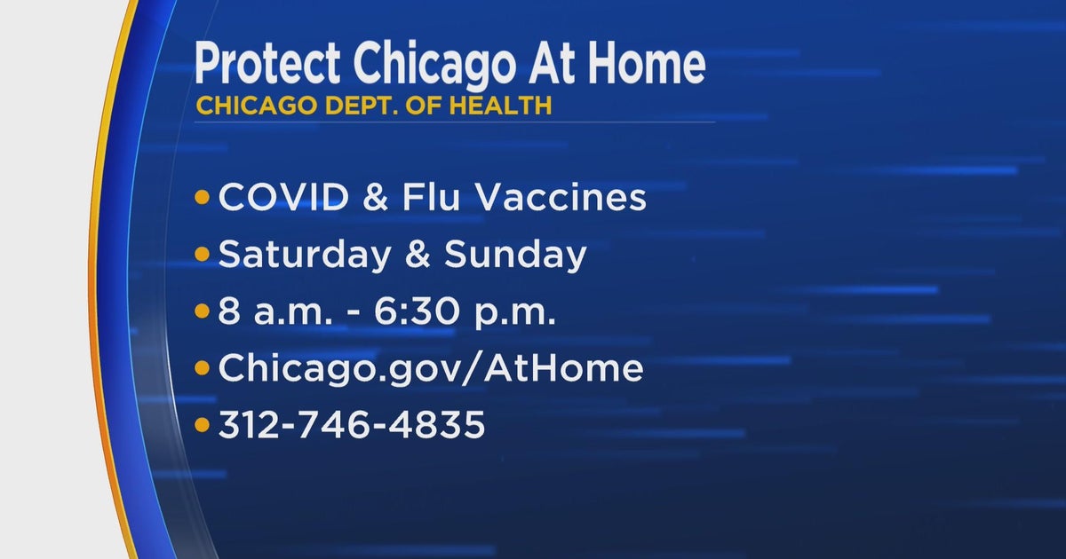 At home vaccination program moved to weekends - CBS Chicago