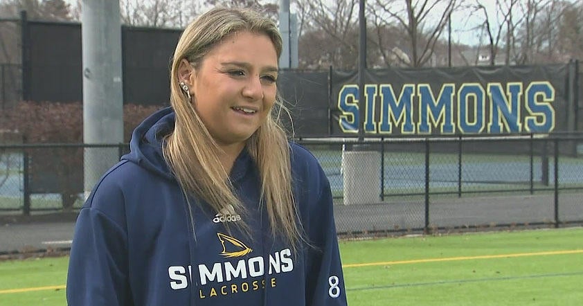 Simmons lacrosse star Abby Stoller isn't letting multiple sclerosis ...